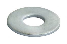 M16 - Flat Washer Form C BS 4320 - BZP - Pack of 100 | Flat Washers