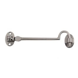 200mm - Cabin Hook - Satin Chrome Plated Finish | Cabin Hooks